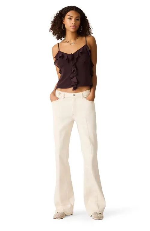 Steve Madden Roue Ruffle Tie Front Camisole