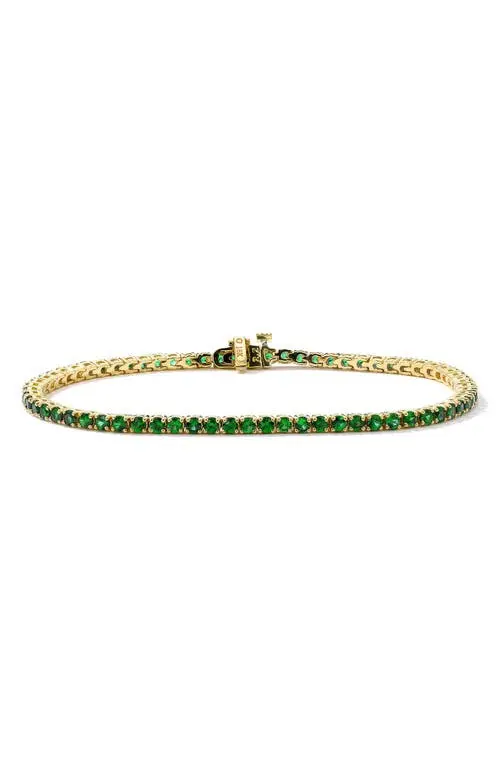 MARK HENRY All Color Line Bracelet - Emerald