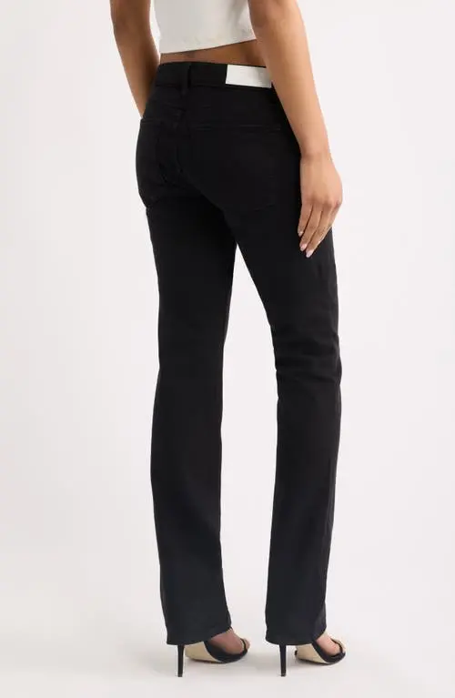 RE/DONE The Lean Low Rise Slim Leg Jeans
