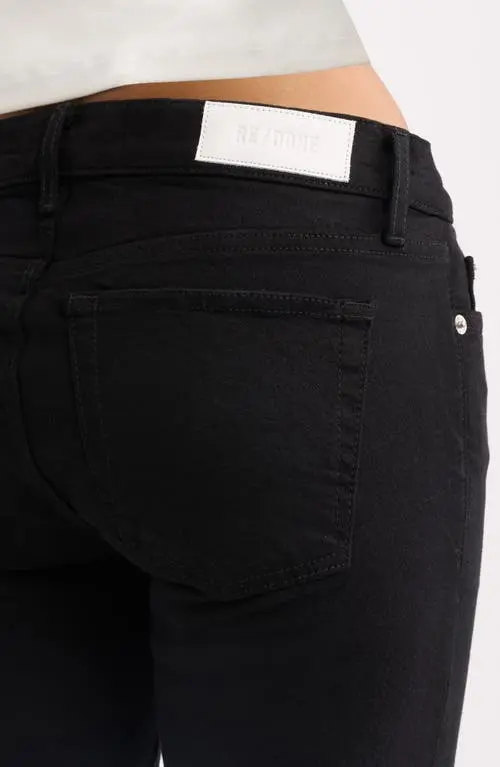 RE/DONE The Lean Low Rise Slim Leg Jeans