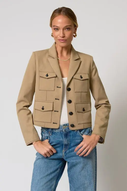 Central Park West Paulie 4 Pocket Jacket