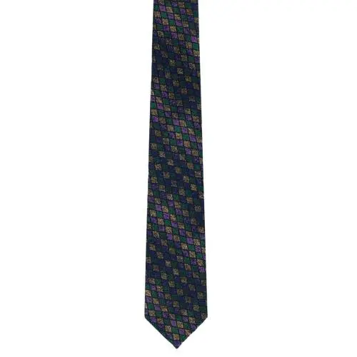 Trafalgar Carnival Diamond -colored Necktie And Pocket Square Bundle