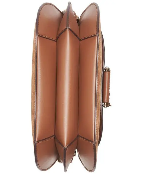 Karl Lagerfeld Paris Suede Satchel With Charm Details