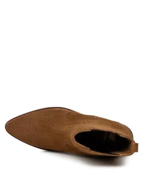 BOBBIES Dakota Flat Boots - Camel