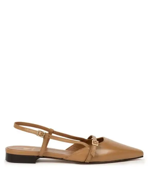 BOBBIES Amel Ballet Flats - Hazelnut