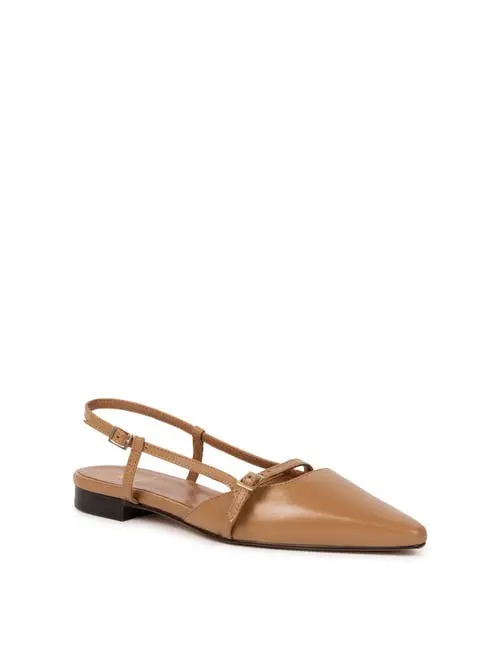 BOBBIES Amel Ballet Flats - Hazelnut