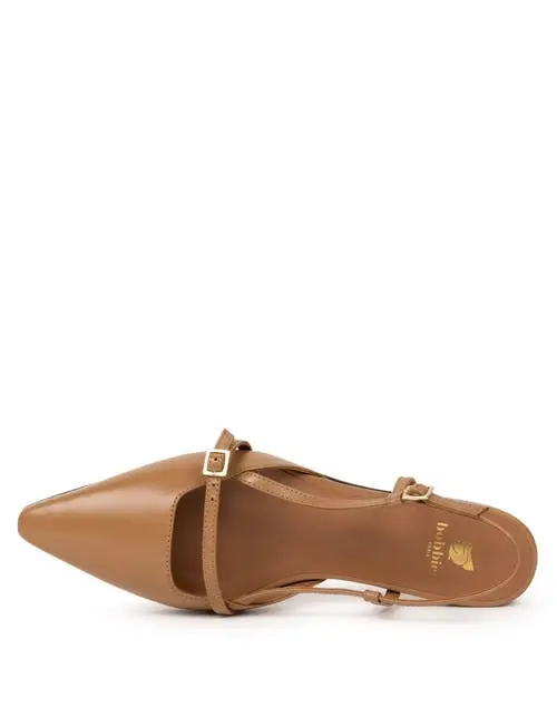 BOBBIES Amel Ballet Flats - Hazelnut