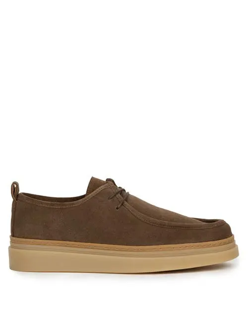 BOBBIES Manny Derbies & Oxfords - Khaki Brown