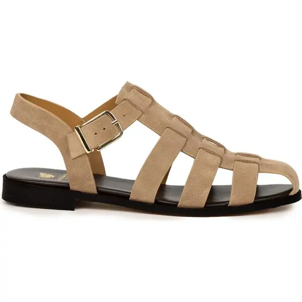 BOBBIES Romane Flat Sandals - Antelope