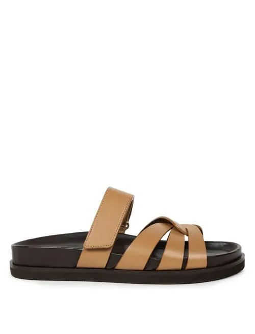 BOBBIES Atlas Flat Sandals - Hazelnut