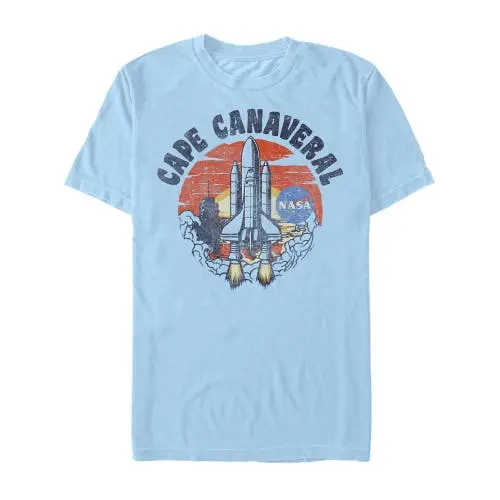 NASA Cape Canaveral Launch Graphic T-shirt