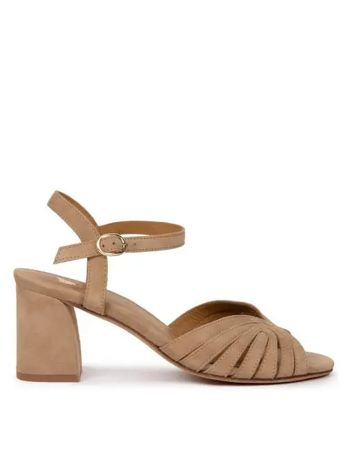 BOBBIES Eileen Heeled Sandals - Savannah