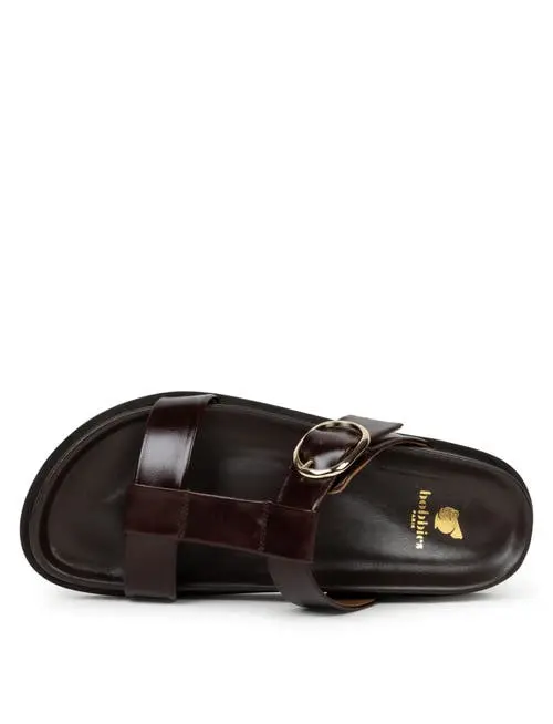 BOBBIES Fajar Flat Sandals - Irish Coffee