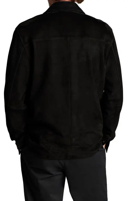 Vince Suede Shirt Jacket