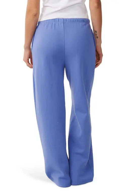 Rip Curl Surf Puff Wide Leg Sweatpants - Mid Blue