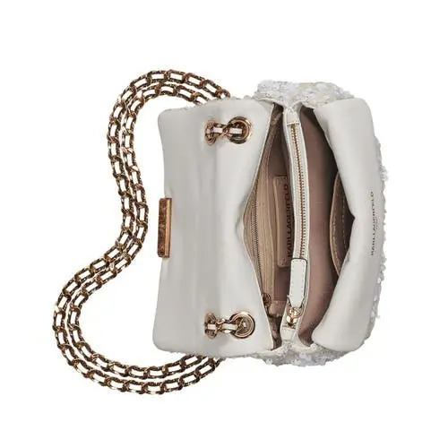 Karl Lagerfeld Paris Lafayette Boucle+sequins Crossbody