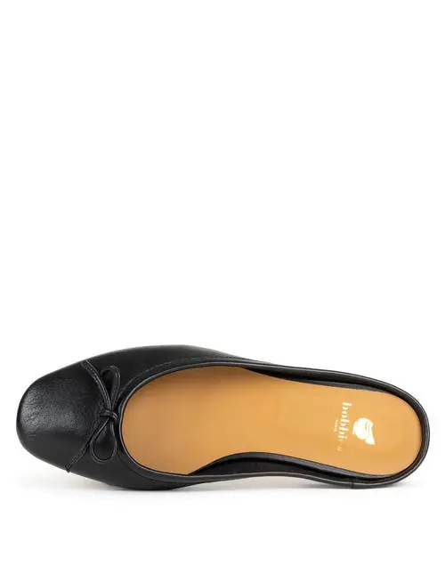 BOBBIES Bobbie's Orsel Ballet Flats Mules - Passion Black