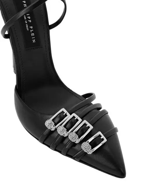 Philipp Plein Multi-strap Crossing High Heels 12