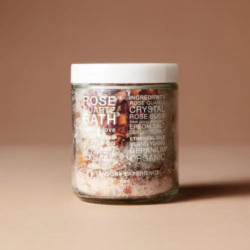 DEAR BOTANICS Rose Quartz Bath