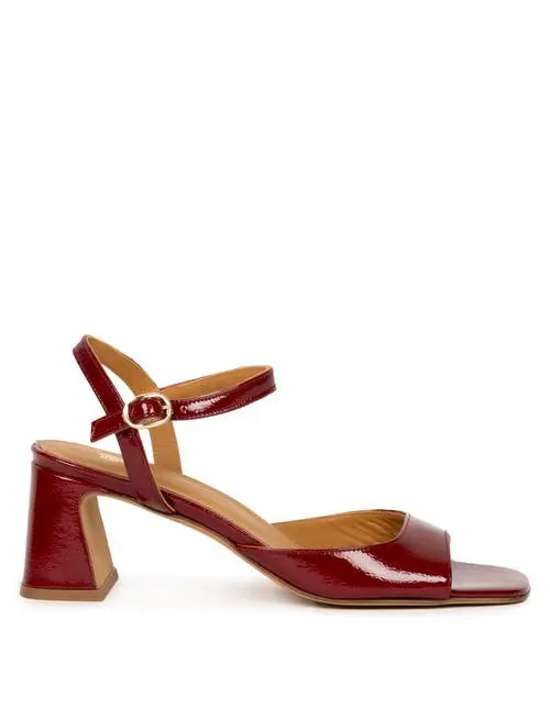 BOBBIES Vahina Heeled Sandals - Cherry Gloss