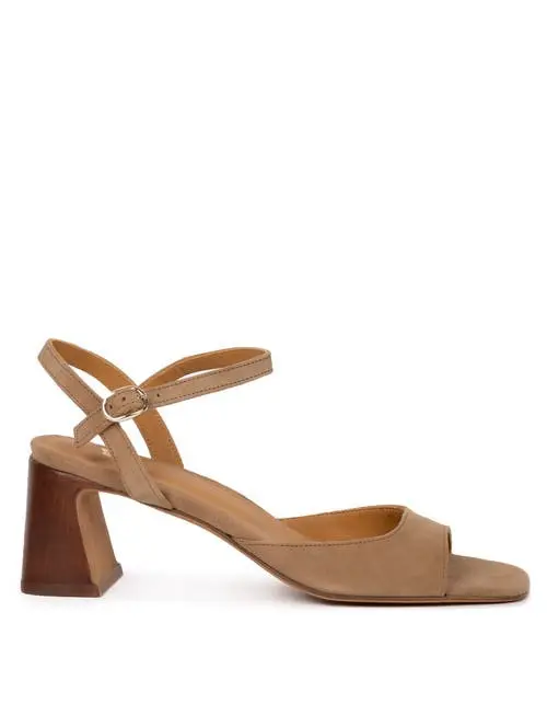 BOBBIES Vahina Heeled Sandals - Savannah