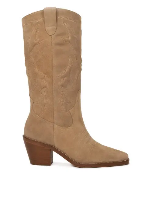 BOBBIES Vick Knee High Boots - Antelope