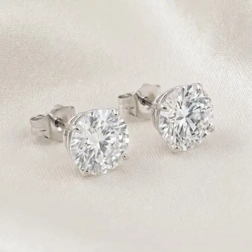 BLISS DIAMOND Certified 2ct Diamond Stud Earrings