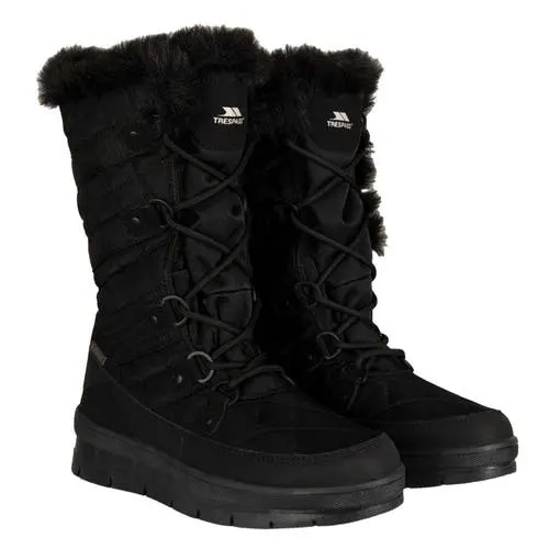 TRESPASS Evelyn Snow Boots - Black