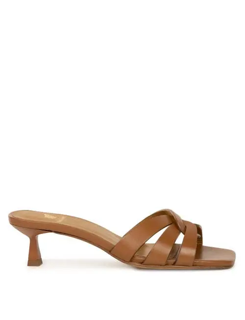 BOBBIES Isalie Heeled Sandals - Camel