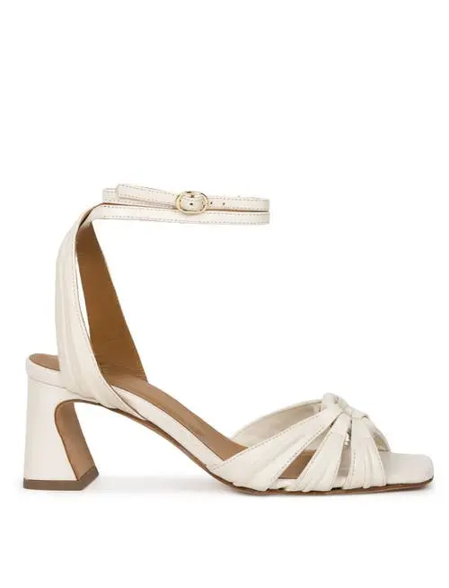 BOBBIES Ornelle Heeled Sandals - Milk