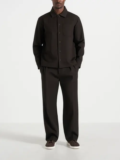 Manière De Voir Valentin Relaxed Overshirt - Brown