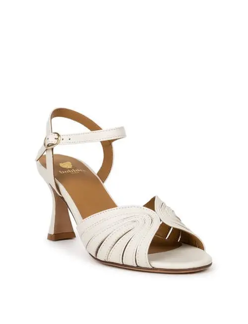 BOBBIES Alya Heeled Sandals - Milk