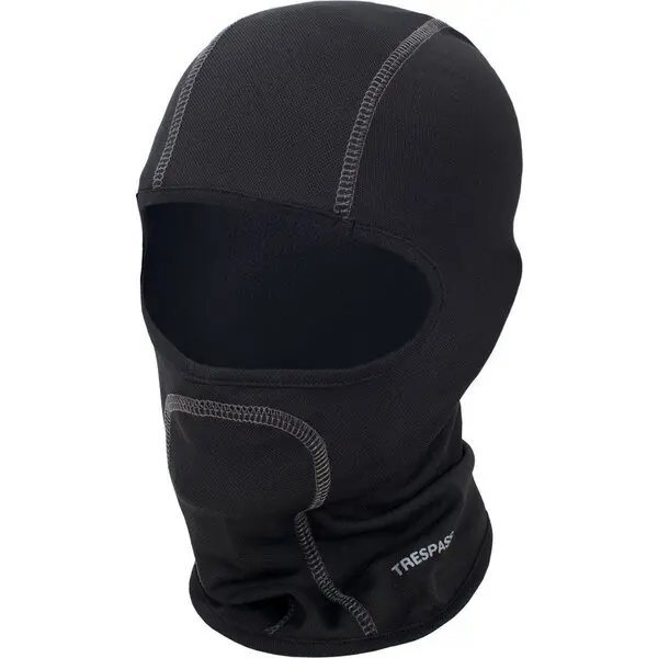 TRESPASS Adultsgender Inclusive Moulder Winter Balaclava - Black