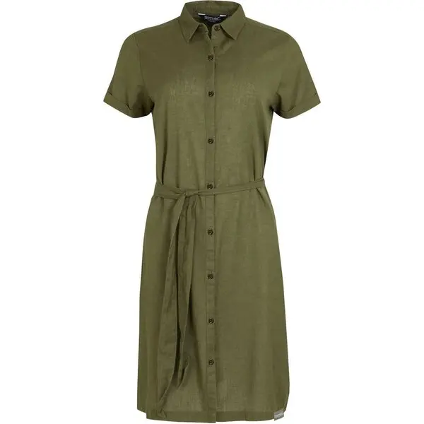 REGATTA Rema Shirt Dress - Four Leaf Clover
