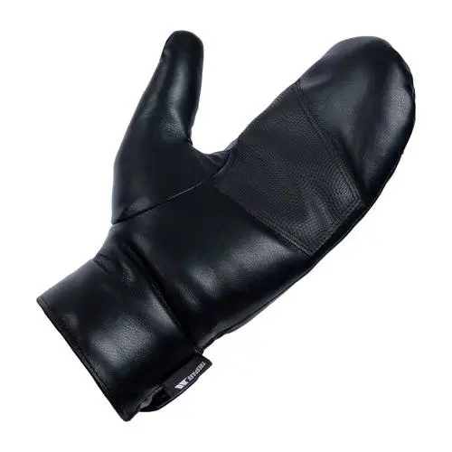 TRESPASS Fabiola Fleece Lined Logo Mittens