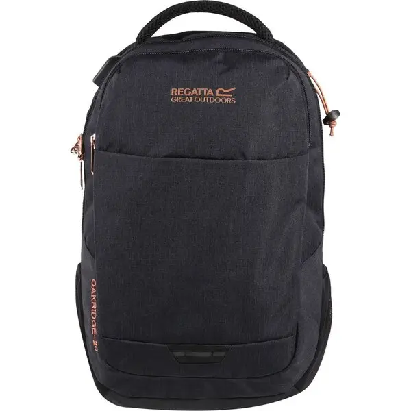 REGATTA Gender Inclusive Oakridge 5.2gal Knapsack - Black And Rose Gold