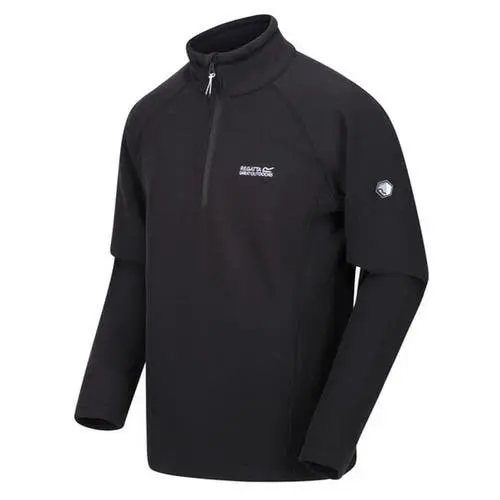 REGATTA Great Outdoors Kenger Half Zip Honeycomb Fleece