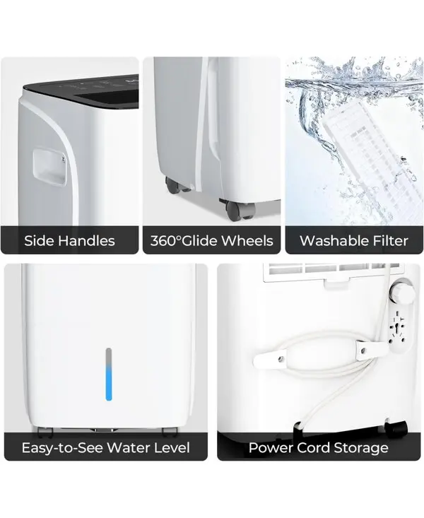 COWSAR 80 Pint Dehumidifier For Large Rooms