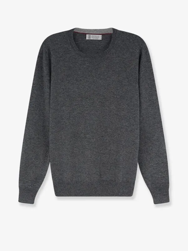 Brunello Cucinelli Cashmere Crew Neck Sweater - Multicolor