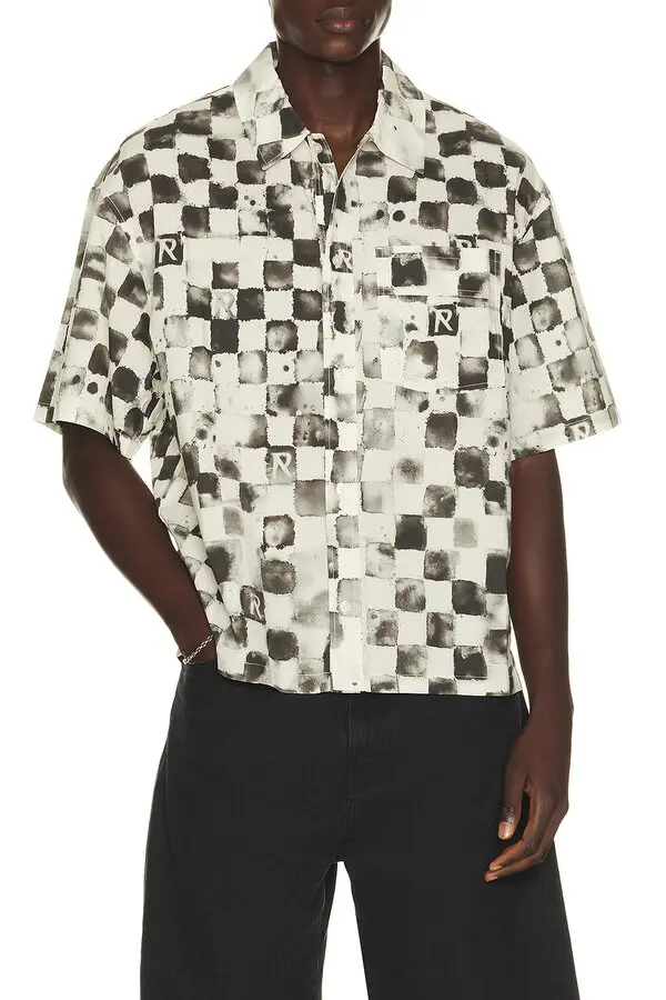 REPRESENT Pool Side Shirt In White