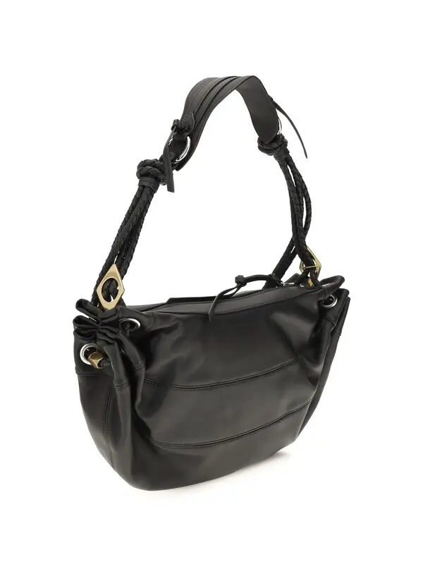 Isabel Marant Étoile Maia Shoulder Bag In Lambskin - Black