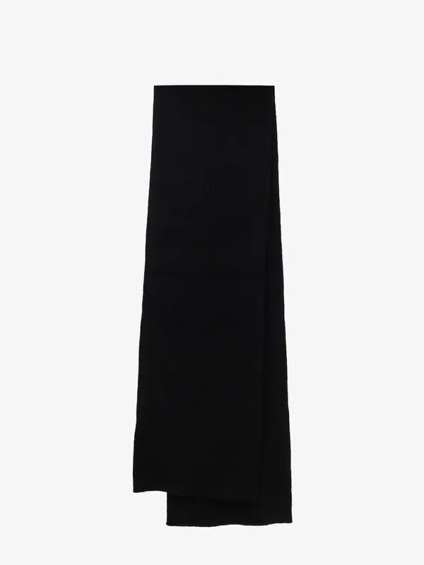 Rick Owens Alpaca Blend Scarf - Black