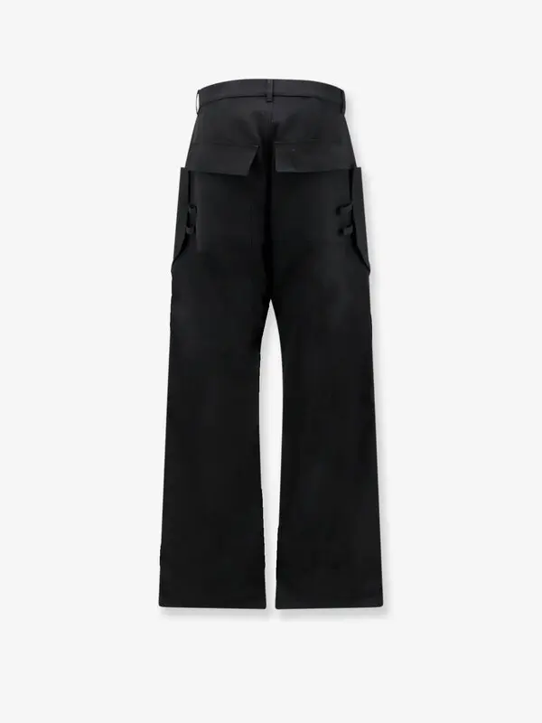 Rick Owens Stefan Cargo Virgin Wool Trousers