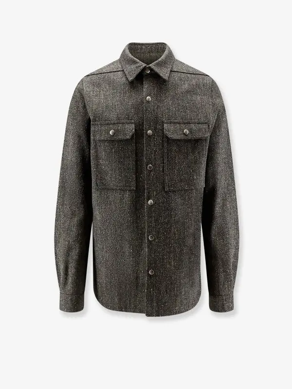 Rick Owens Wool Shirt - Multicolor