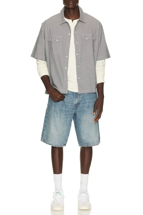 LEVI'S 478 Baggy Shorts In Blue