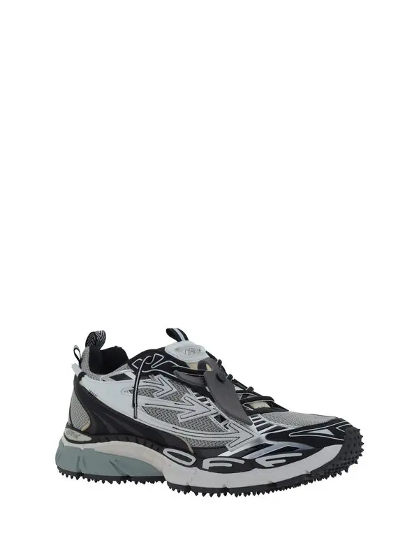 Off-White M-ow Be Right Back-04665" Athletic Sneakers - Gray