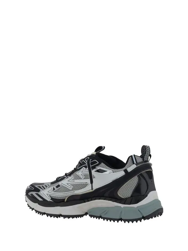 Off-White M-ow Be Right Back-04665" Athletic Sneakers - Gray