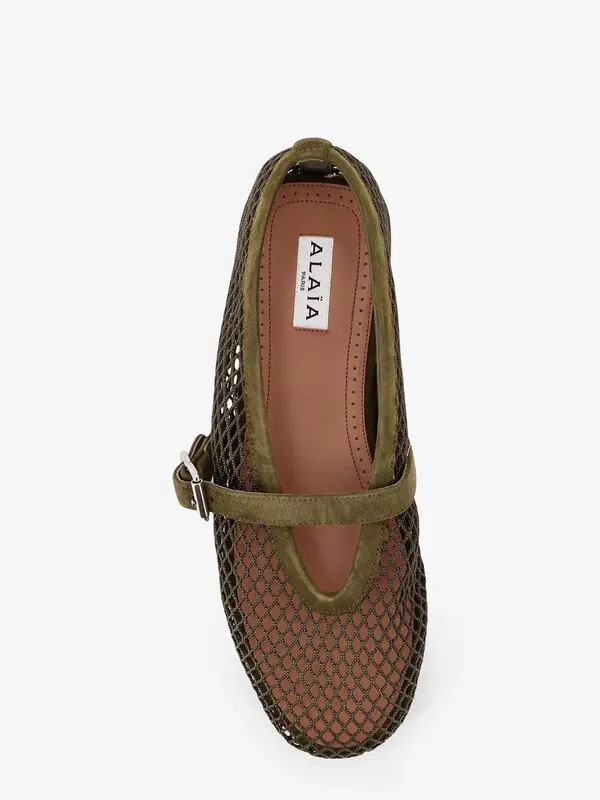 Alaïa Mesh Ballet Flats