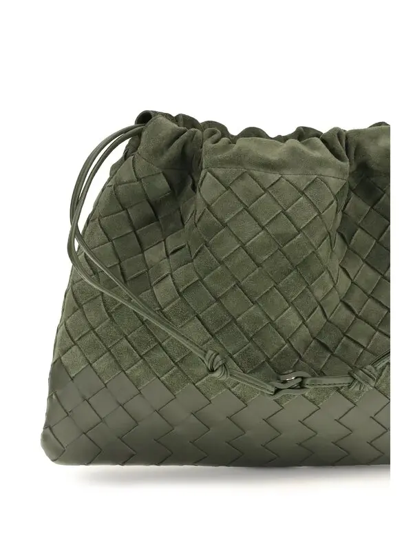 Bottega Veneta Pouch In Intrecciato Leather - Multicolor