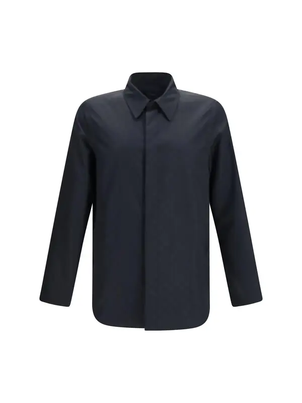 Gucci Gg Light Silk Faille Jacket - Black